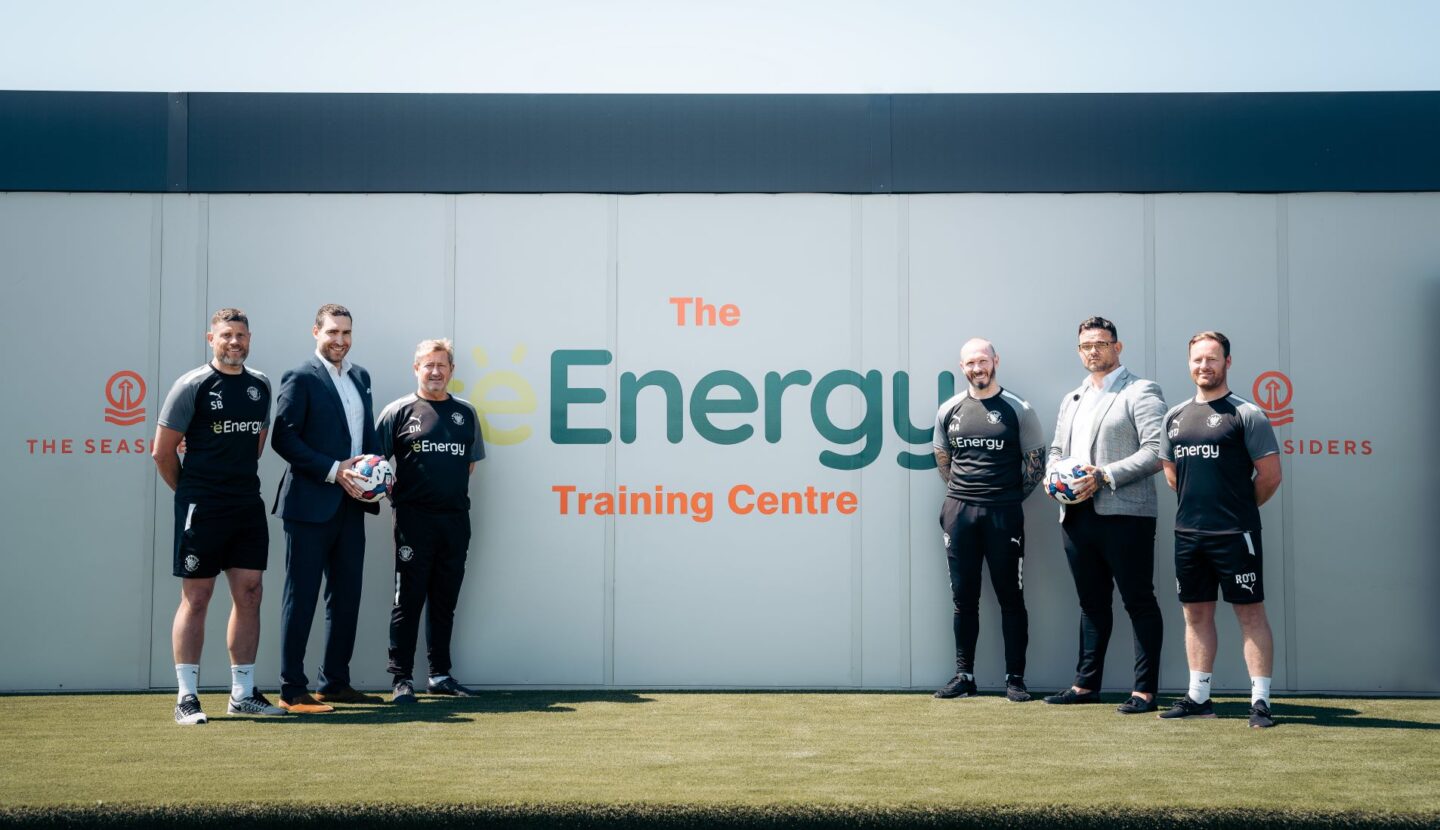eEnergy become Blackpool FC training ground and training wear sponsors ...